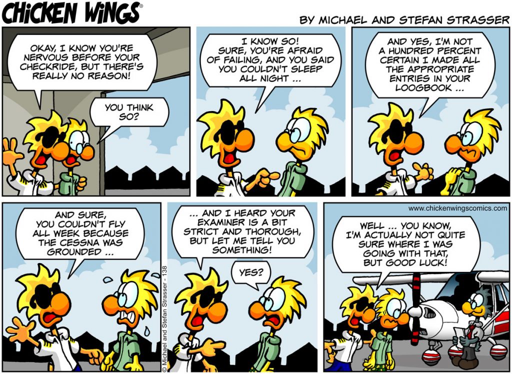Pep talk – Chicken Wings Comics